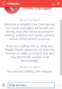 How to speak to Human Singtel Customer Officer – Mathtuition88